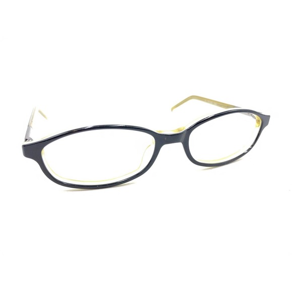 Gucci | Accessories | Gucci Gg 2468 S2g Black White Yellow Eyeglasses Frames 496 13 Italy ...